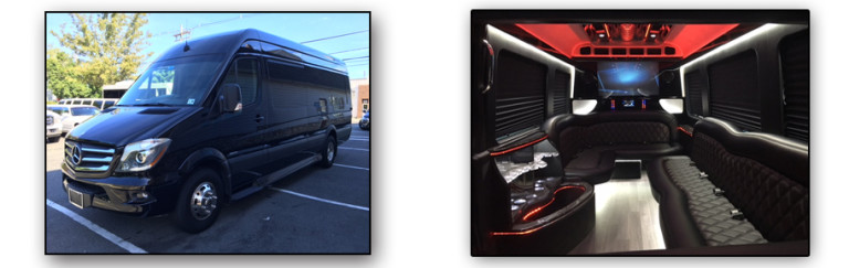 Mercedes Benz sprinter Limo - Express Coach Limousine Service